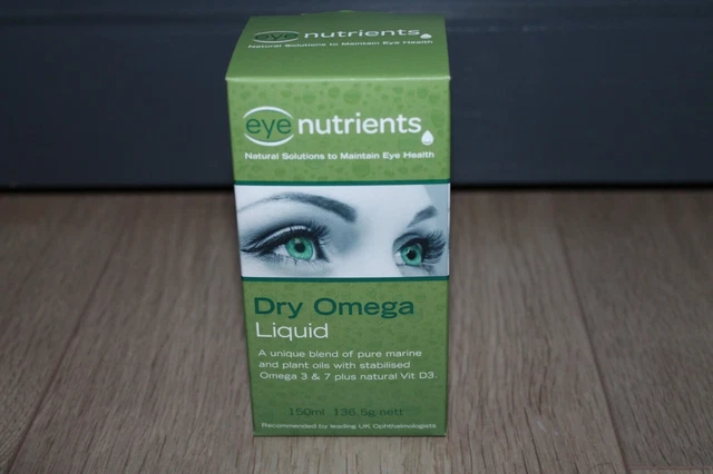 EYE SUPPLEMENTS PRN 150ml Omega Eye Omega 3 Liquid with Vitamin D3 ...