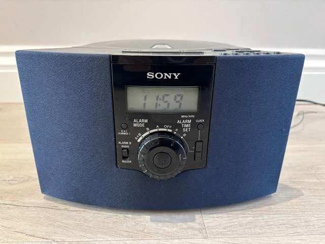 SONY DREAM MACHINE ICF CD823L Clock radio/CD player with alarm modes £ ...