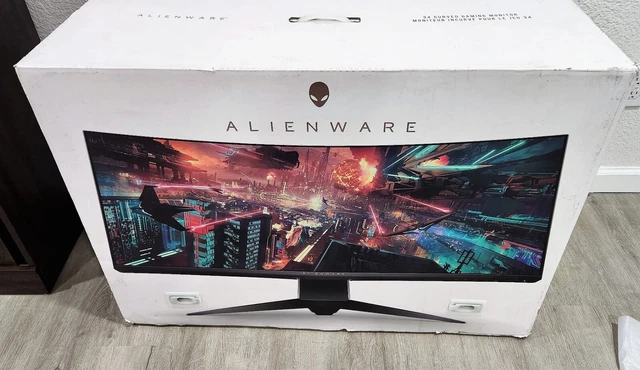 DELL ALIENWARE 34& ultrawide curved gaming monitor - AW3418DW - EUC ...