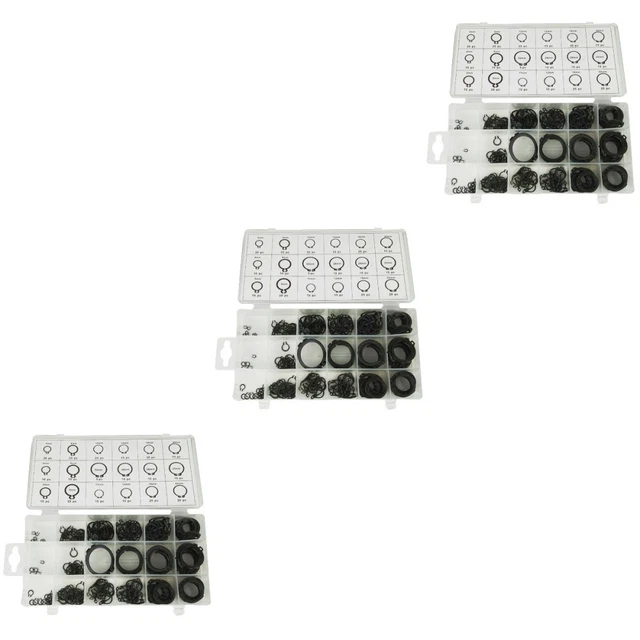3 PCS ROUND Snap Clip Jewellery Making Tools Retainer Ring Retaining £ ...
