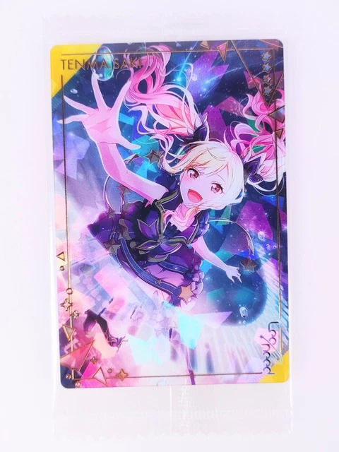 SAKI TENMA PROJECT SEKAI Colorful Stage Wafer Card No.01 Bandai Japan F ...