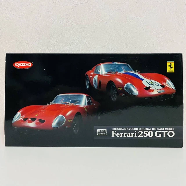 KYOSHO 1/18 SCALE High-End Model Ferrari 250 Gto Minicar Car £548.16 ...