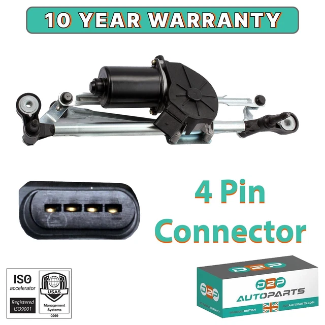 MOTEUR D'ESSUIE-GLACE AVANT Et Liaison VAUXHALL CORSA E 2014>ON 1270814 ...