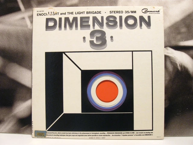 ENOCH LIGHT AND The Light Brigade - Dimension 3 - LP VG Vg- 1964 US ...