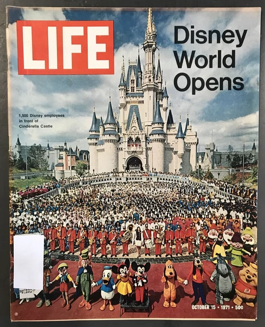LIFE MAGAZINE-OCTOBER 15 1971-Disney World Opens-Twelve Great Justices ...