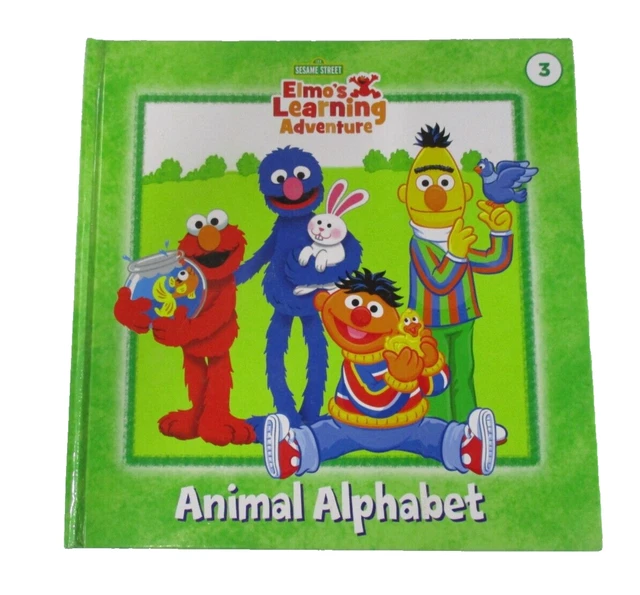 SESAME STREET ELMOS Learning Adventure Animal Alphabet #3 2010 Sesame ...