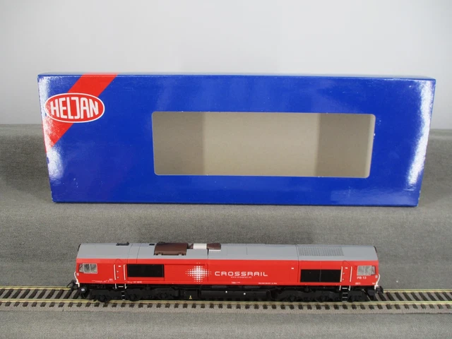 HELJAN AC H0 10066012 Diesellokomotive Class 66 Crossrail PB13 Digital ...