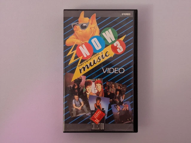 NOW THAT'S WHAT I Call Music 3 VHS £24.99 - PicClick UK