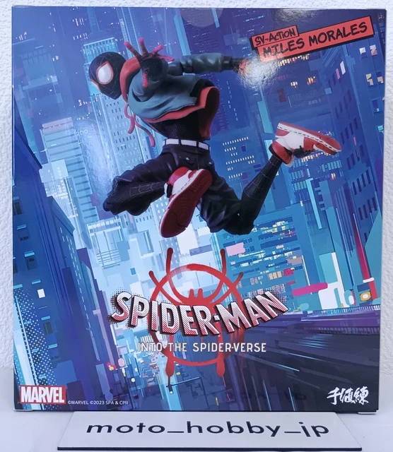 Sentinel Sv Action Spider Man Into The Spider Verse Miles Morales 4283