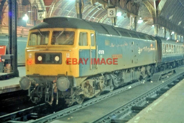 PHOTO CLASS 47 Loco No 47 076 17Th Oct 1977 £1.45 - PicClick UK