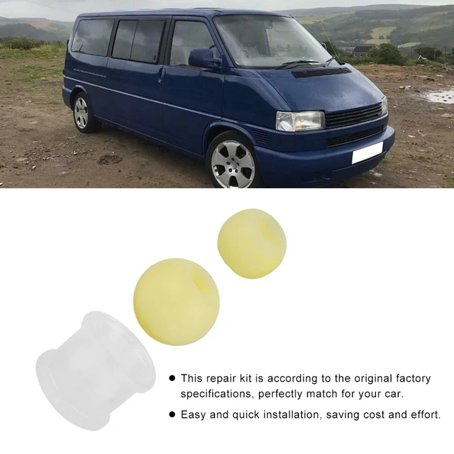GEAR LINKAGE SELECTOR Repair Kit Bushes For Van T4 701711166 £6.92 ...