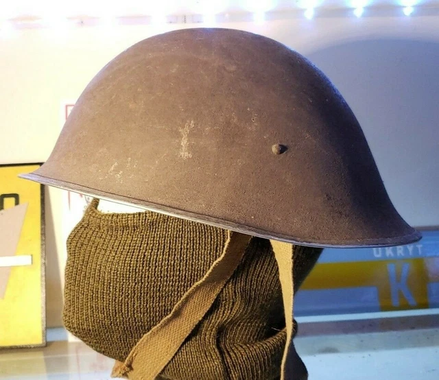 WW2 BRITISH MKIII D-Day Helmet - With Original Liner and Strap ...