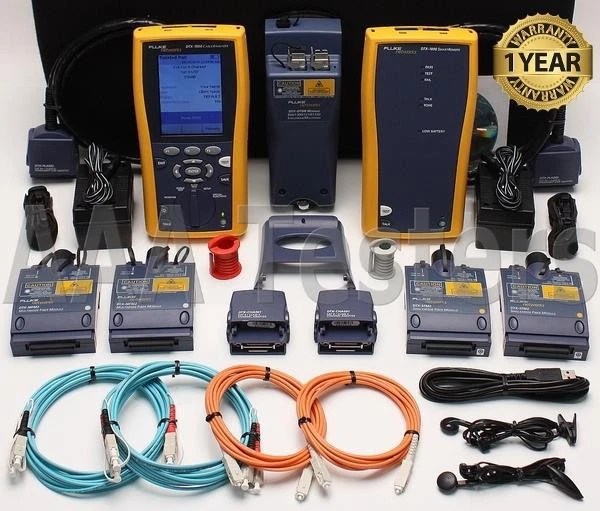 FLUKE DTX-1800-MSO DTX-1800-MS Cat6 Fiber OTDR DTX-1800 DTX-SFM2 DTX ...
