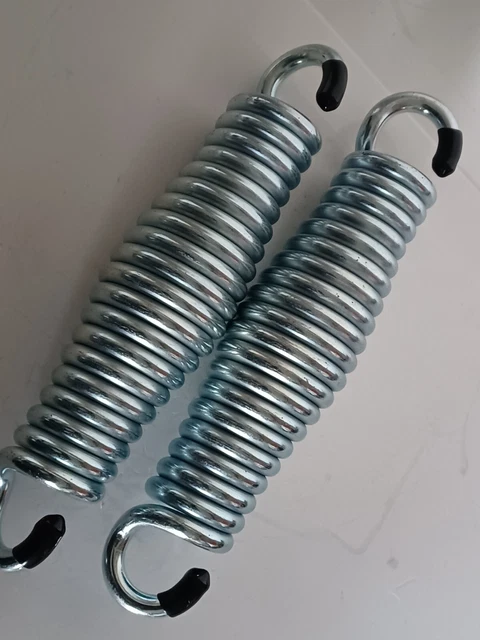 2PCS PORCH SWING Springs Heavy Duty 1300Lbs Hammock Chair Spring Hanger ...