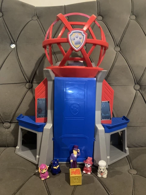 PAW PATROL THE Movie Adventure City Tower Mayor Humdinger Firework ...
