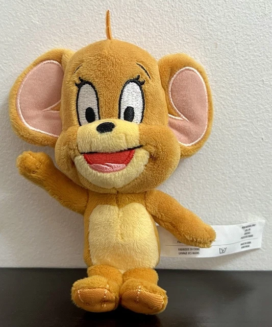 MOOSE TOYS - Tom & Jerry (Jerry Mouse) 15cm Brown/Tan Soft Toy Plush ...
