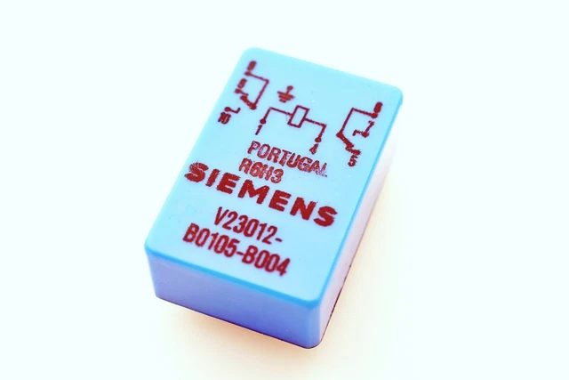 V23012-B0105-B004 KARTEN RELAIS 24V GOLD F Doppelkontakte Wasserdicht ...