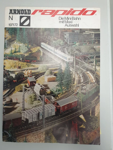 ARNOLD RAPIDO N Scale Cataloge 1971 $5.00 - PicClick AU