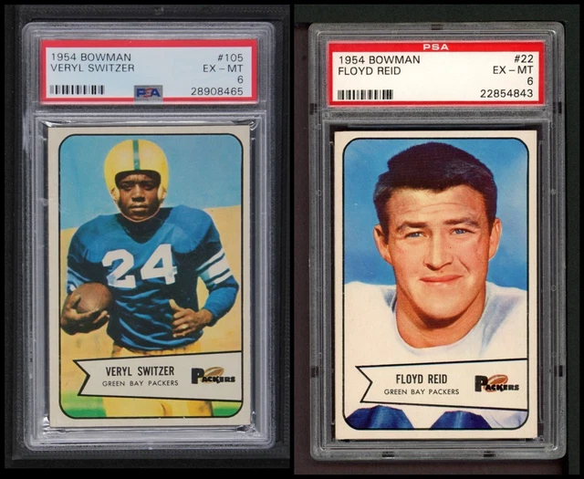1954 BOWMAN GREEN Bay Packers Team Set 6 - EX/MT EUR 532,03 - PicClick FR