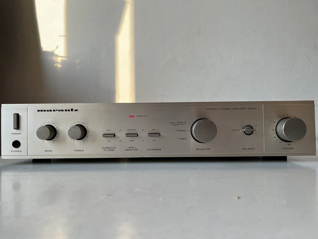 MARANTZ PM 25 stereo amplifier amplificatore integrato vintage hifi ...