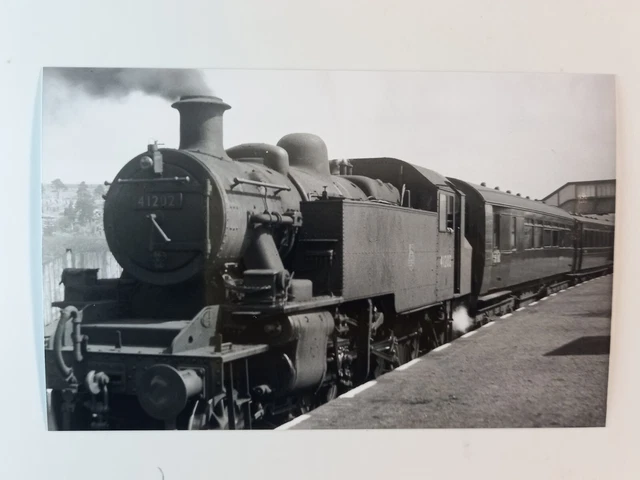 BRITISH RAILWAYS NO 41202 Locomotive Railway Photograph £3.99 - PicClick UK