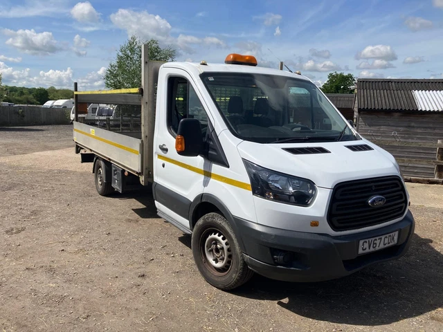 FORD TRANSIT DROPSIDE Flatbed with Tail lift Euro 6 TM £8,995.00 ...