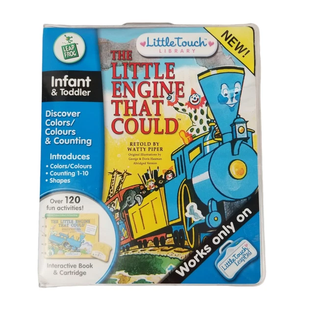 LEAP FROG LITTLE Touch Library The Little Engine That Could Colors ...