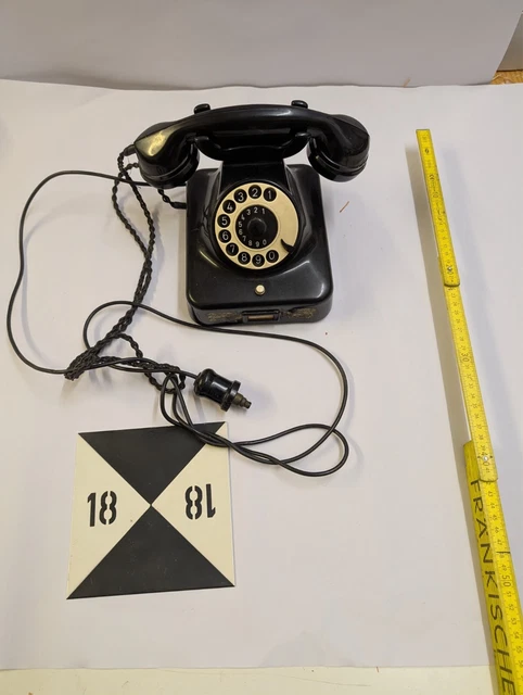 ( NR18) Telefon „W 48“, der 1939 Altes Telefon mit Wählscheibe EUR 79 ...