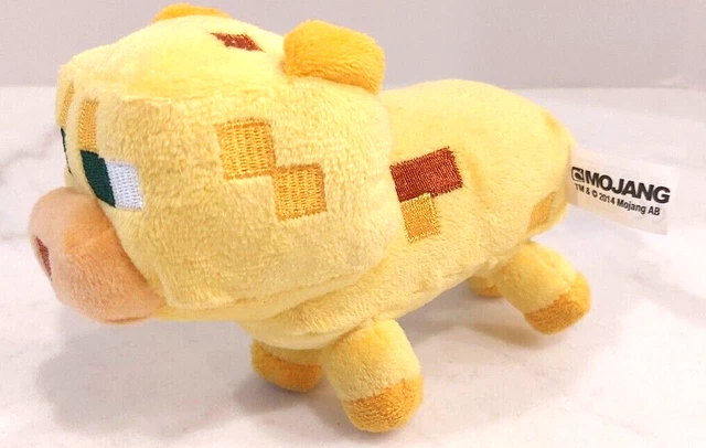 MINECRAFT OCELOT PLUSH Toy 10”JINK Mojang Stuffed Animal Yellow Cat Toy ...