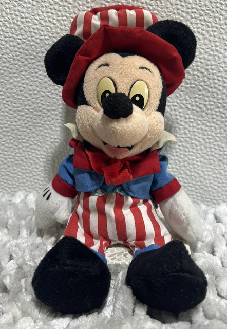 WALT DISNEY WORLD 9” Mickey Mouse Uncle Sam Bean Bag Plush £7.50 ...