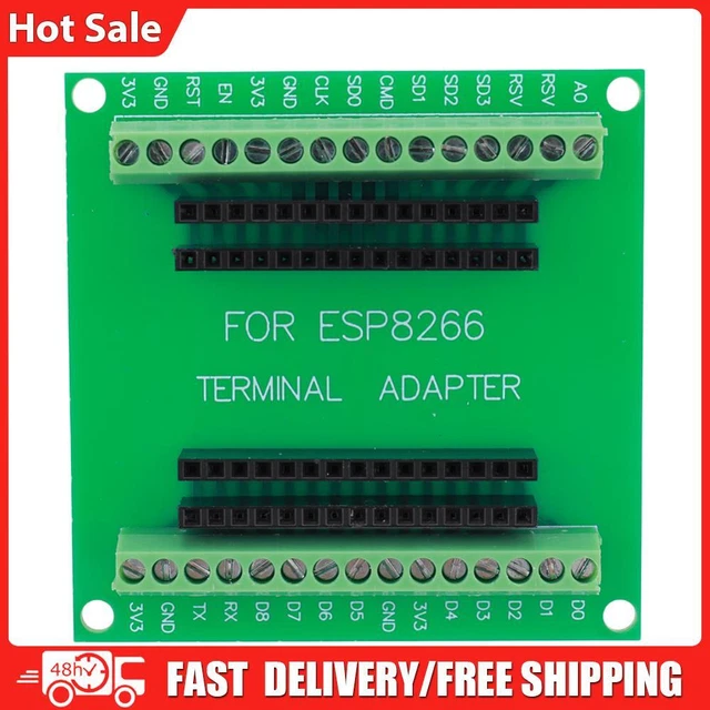 Esp8266 Breakout Board Gpio For Esp8266 Esp 12e Nodemcu Development Board £519 Picclick Uk