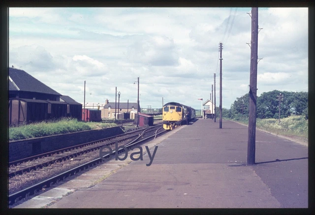 ORIGINAL 35MM SLIDE -Class 26 5337 about to run around its train at ...