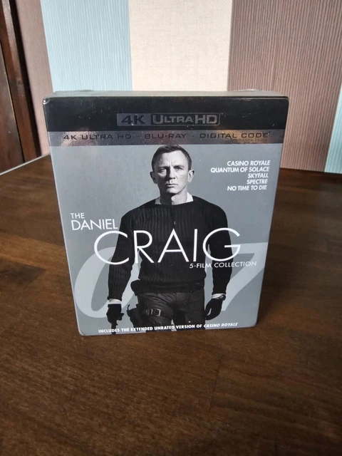 JAMES BOND DANIEL Craig 5 Film Collection 4K UHD (Blu-ray, 2021) £46.99 ...