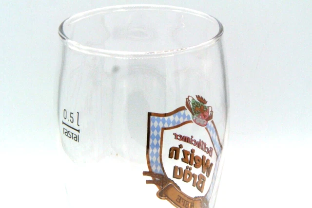 BELLHEIMER WEIZEN BRÄU Glas 0,5l Hefe Pils Weizen Bier Gläser Brauerei ...