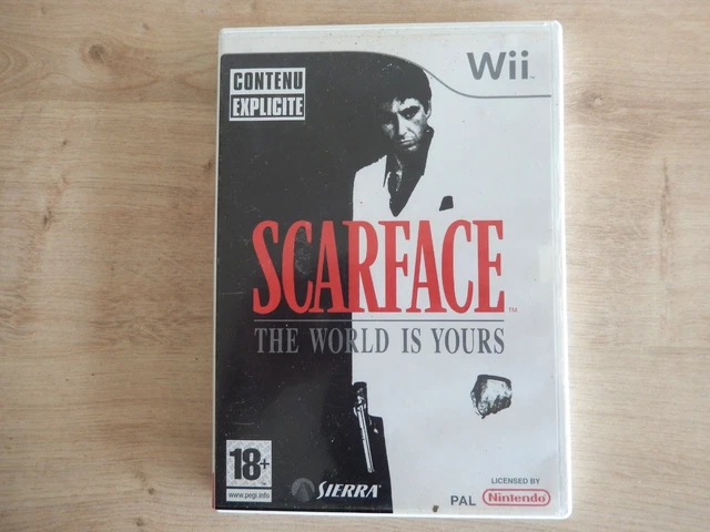 SCARFACE WII JEU complet boite et notice Nintendo The World is Yours ...
