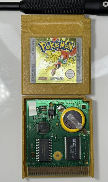 POKEMON GOLD VERSION Gameboy Cartridge Authentic Genuine - EUR ...