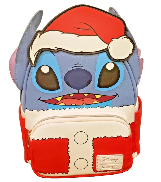 LILO & STITCH Holiday Santa Stitch Mini Backpack - Entertainment Earth ...