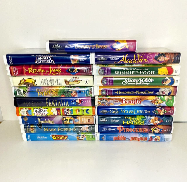 Disney Vhs Tapes Black Diamond Classic Walt Disney WALT DISNEY CLASSIC ...