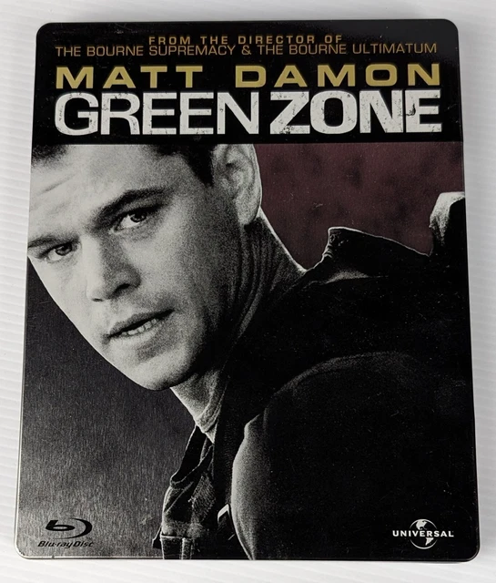 GREEN ZONE STEELBOOK - Genuine Region B Blu-Ray 2010 Matt Damon Jason ...