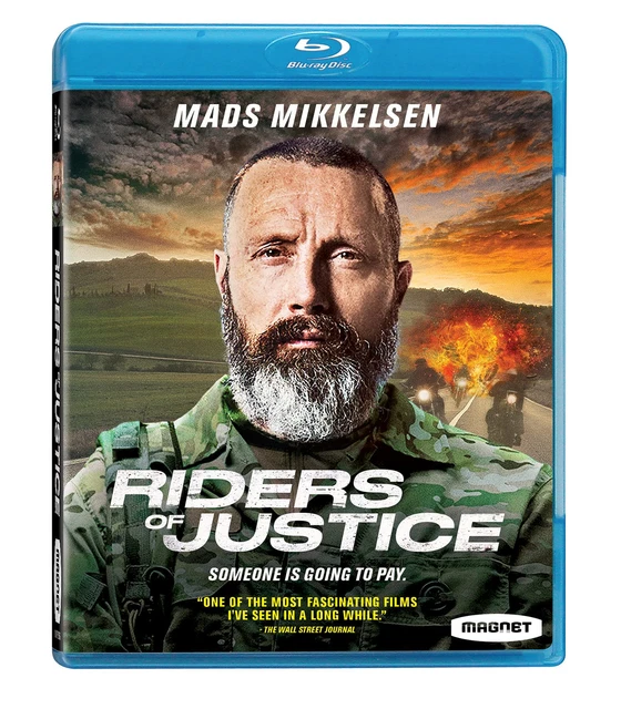 RIDERS OF JUSTICE (Blu-ray) Mikkelsen Mads Kaas Nikolaj Lie Gadeberg ...