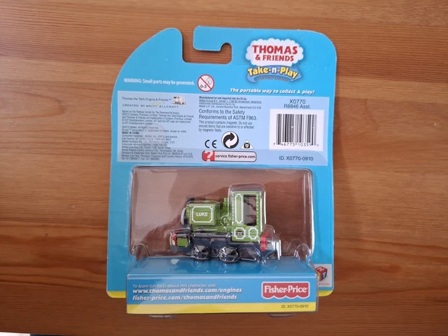 THOMAS & FRIENDS Take-n-Play Train - Luke - Die-cast - New in Box £20. ...
