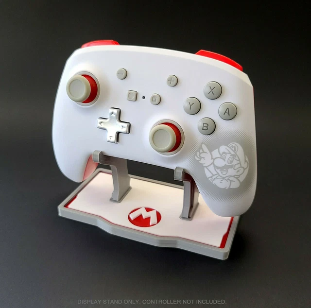 CUSTOM SUPER MARIO Themed stand for Nintendo Switch Pro / PowerA ...