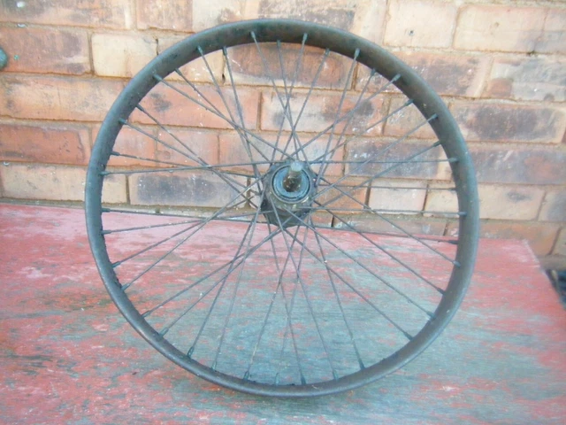 SIDECAR WHEEL VINTAGE Veteran Watsonian Squire Noxall Swallow Bsa ...