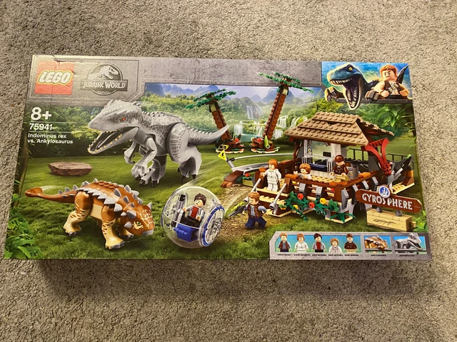Lego Jurassic World Indominus Rex Vs Ankylosaurus 75941 Brand New