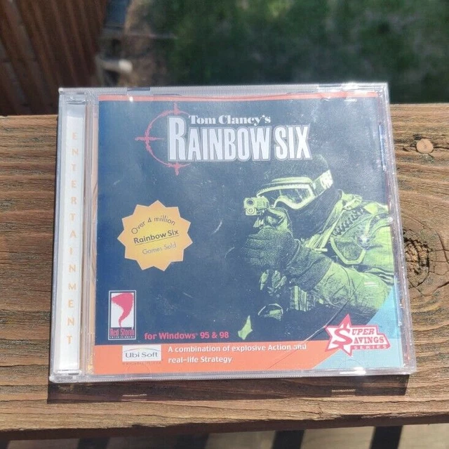 TOM CLANCY'S RAINBOW Six PC CDROM Red Storm Entertainment 1998 for ...