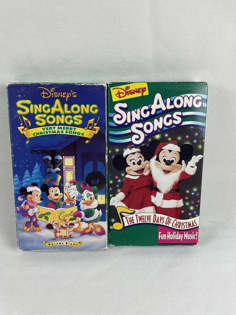 DISNEY SING ALONG Songs VHS £59.70 - PicClick UK