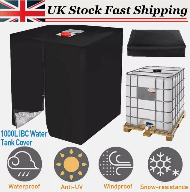 WATERPROOF WATER TANK Cover 1000L IBC Tank Container UV Film Protective ...
