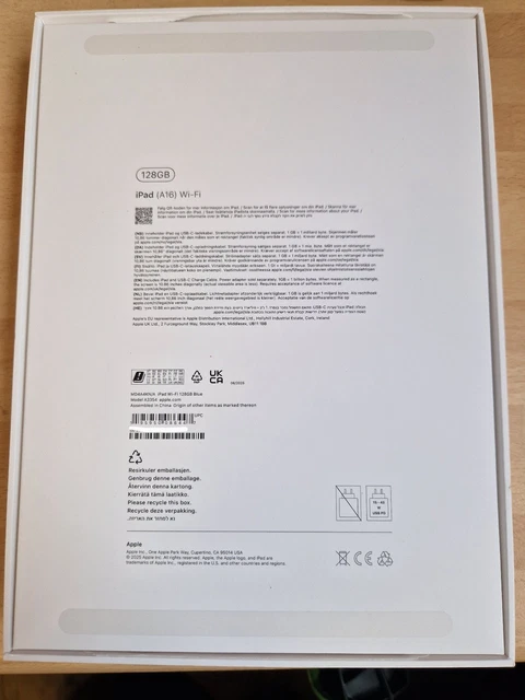 APPLE IPAD 11TH Generation (A16) 2025 WiFi 128GB Blue – Brand New ...