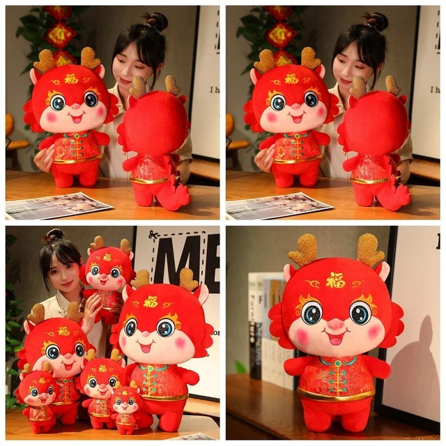 TANG SUIT TANG Suit Dragon Year Mascot Toy Birthday Gifts £5.04 ...