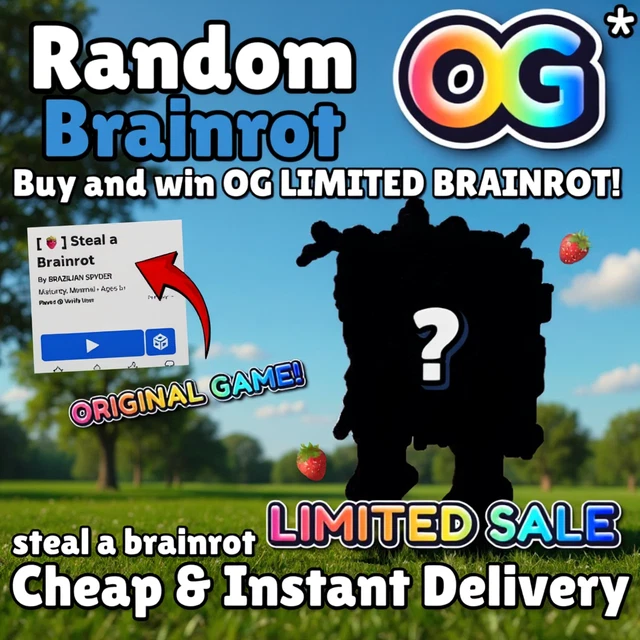 🍓RANDOM OG/SECRET BRAINROT - Steal A Brainrot - SAB - ‼️ Fast 🚚📦 $64.01 ...